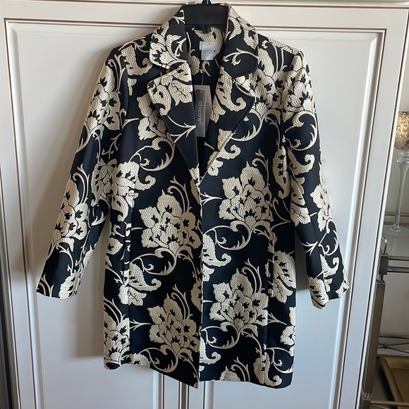 Chico's | Jackets & Coats | Nwt Chicos Elegant Topper Jacket | Poshmark